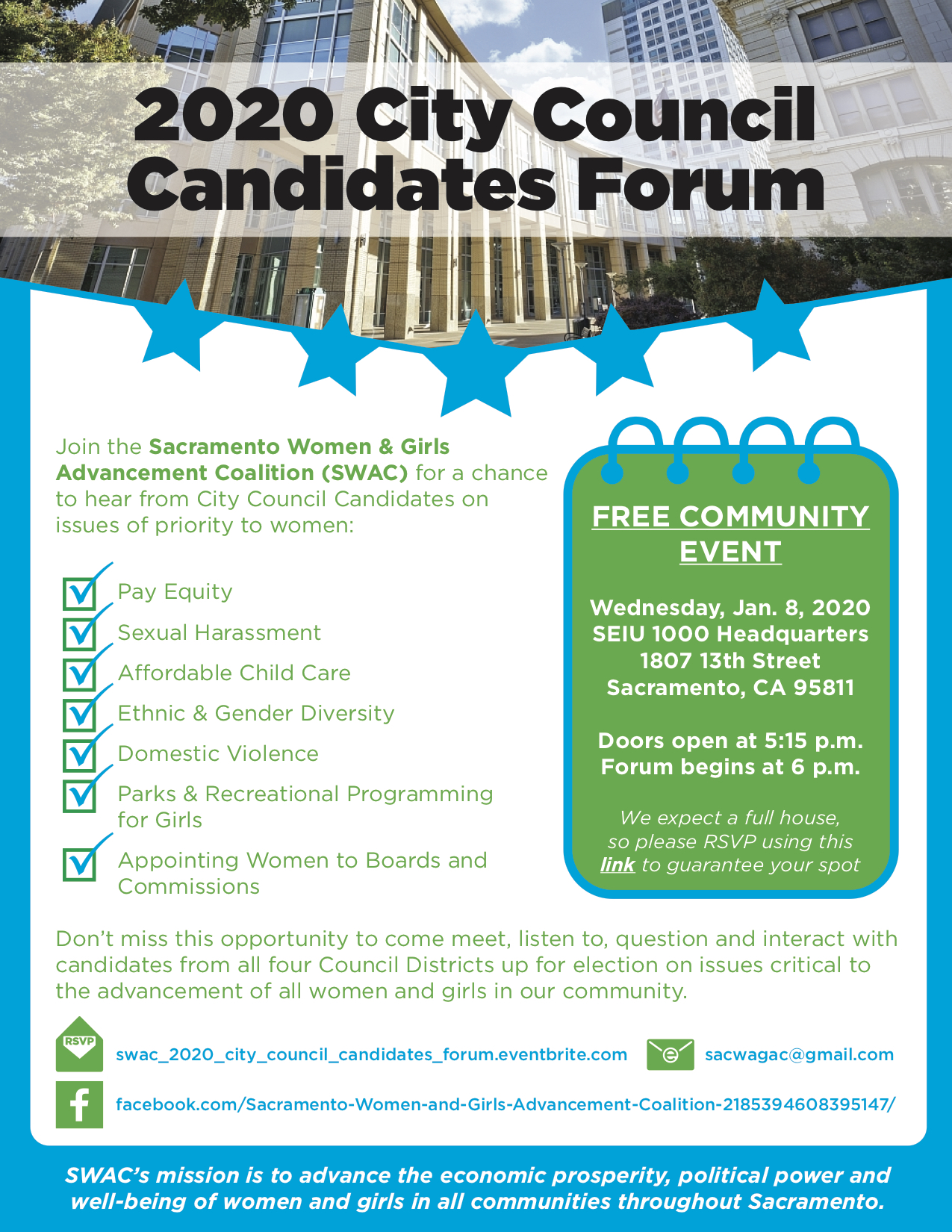 2020 City Council Candidates Forum - East Sacramento PreservationEast ...